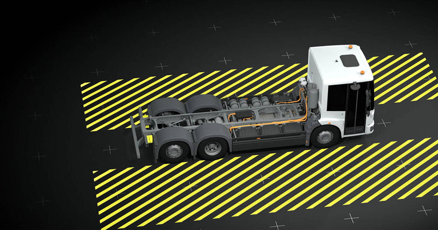 Sideguard Assist 2 in the Mercedes-Benz Econic.