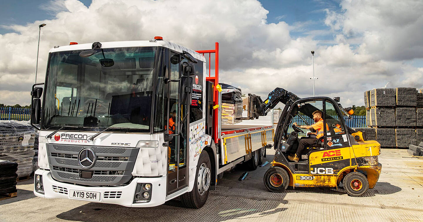 Precon Products relies on the Econic for greater safety at work.