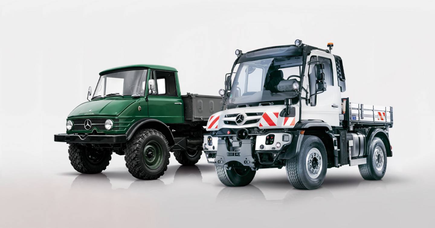 80 years of the Unimog. Courage creates opportunity.