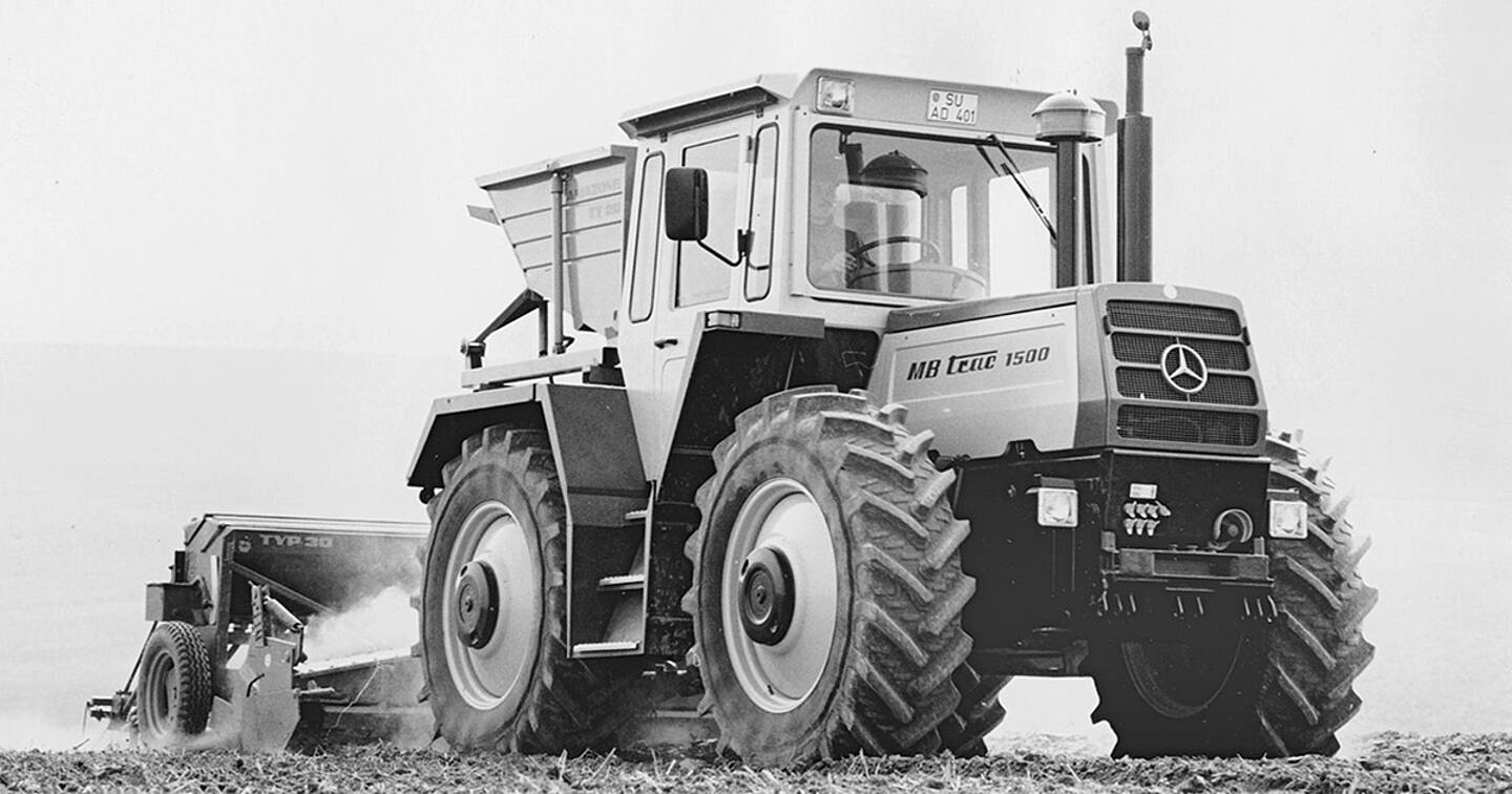 The MB-trac celebrates its 50th anniversary.