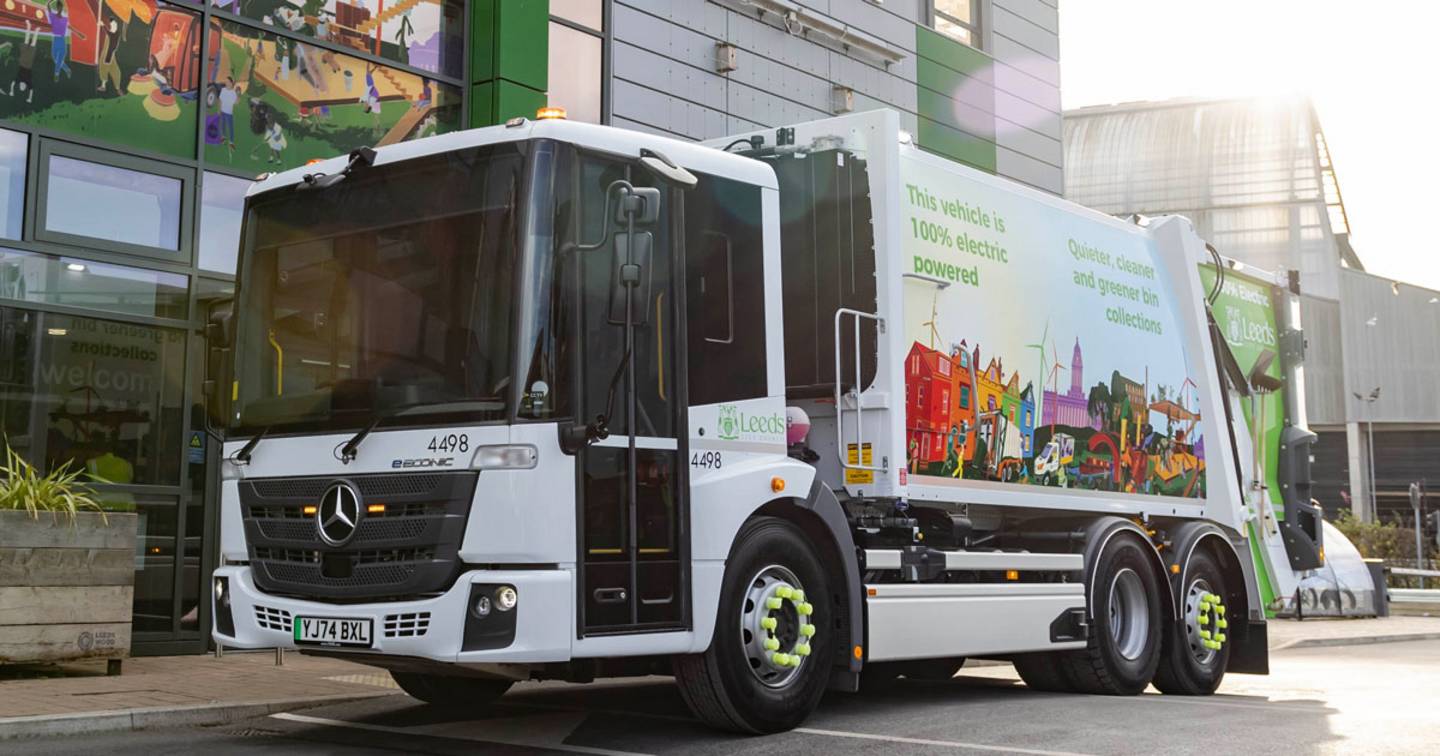 Leeds deploying three new eEconic in waste disposal.