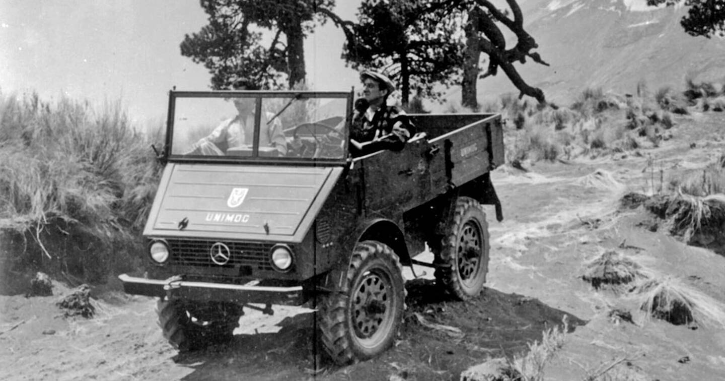75 years ago: First series Unimog delivered.