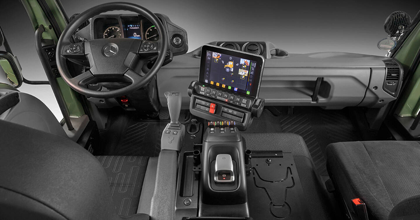 UNI-TOUCH®: The new operating system for the Unimog i