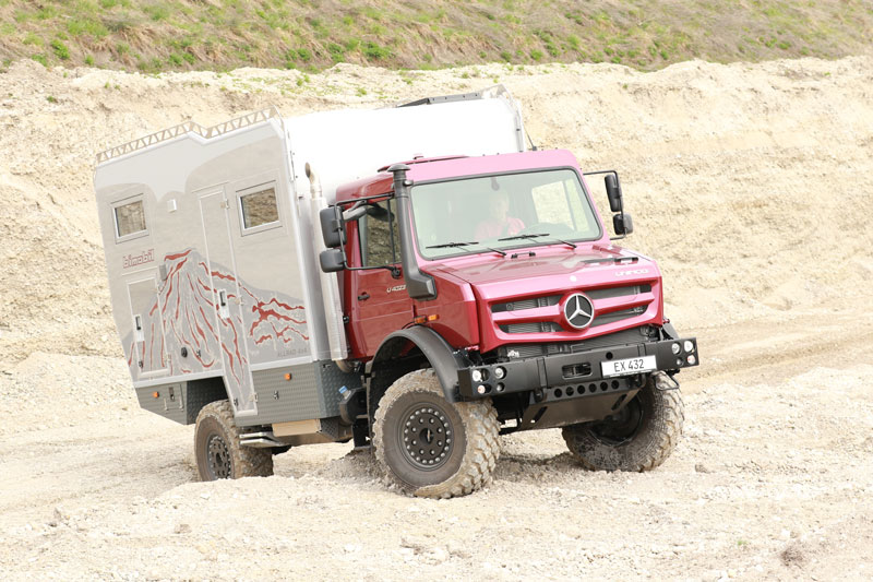 Unimog as a leisure and long-distance recreational ve