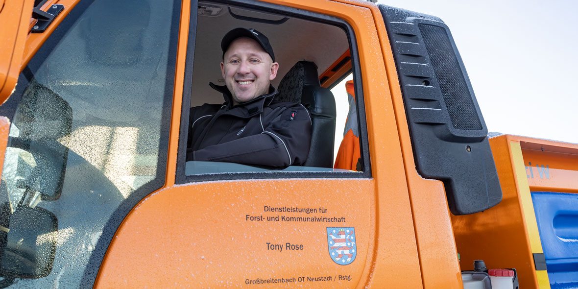 Tony Rose: With the Unimog into self-employment.