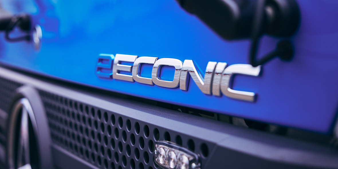 Der eEconic entsorgt Abfall in der siebtgrößten Stadt Dänemarks.