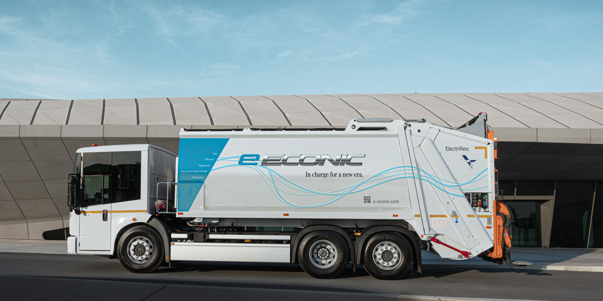 Daimler Truck launches eEconic on Arab market.