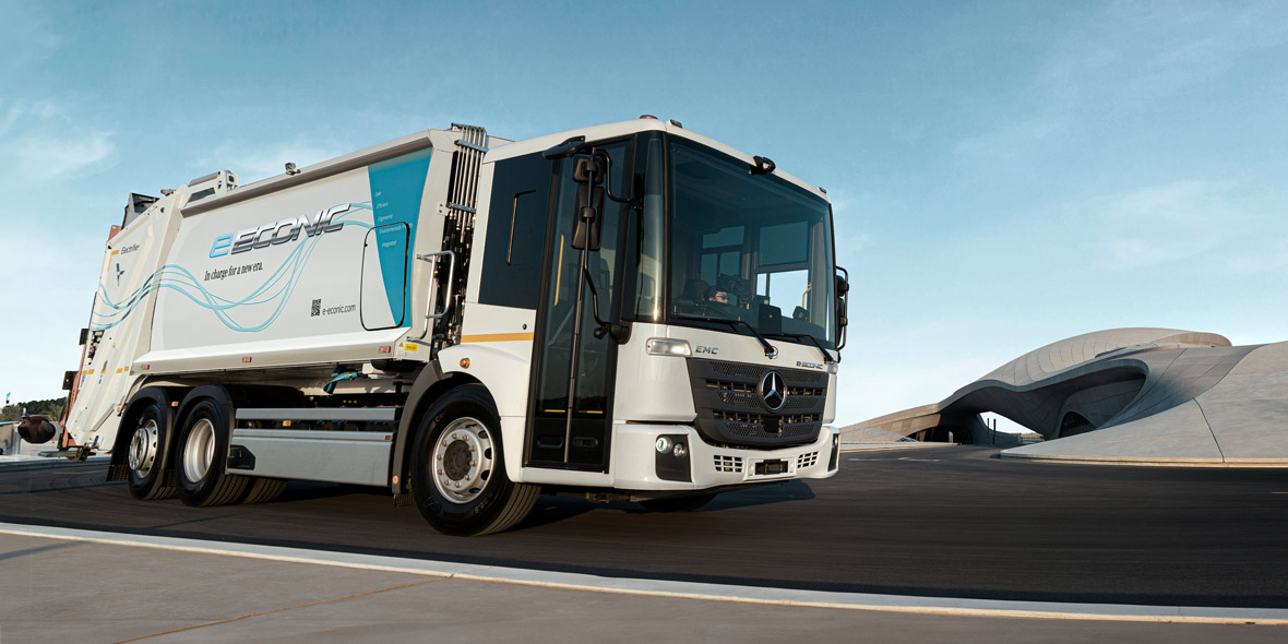 Daimler Truck launches eEconic on Arab market.