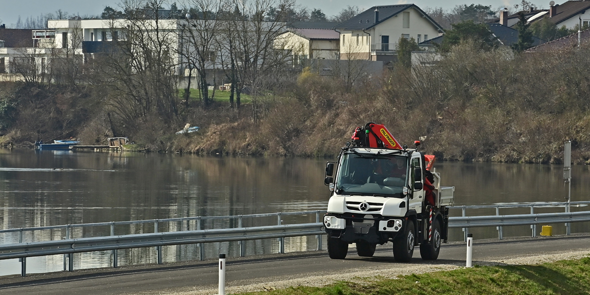 Unimog operation at a hydroelectric power station