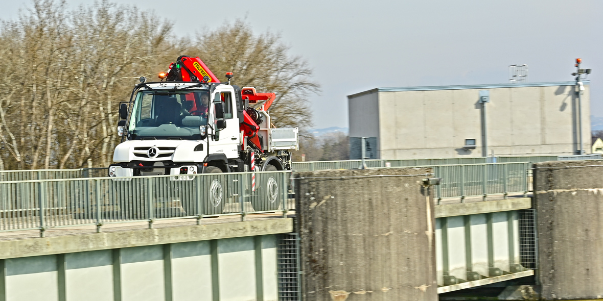 Unimog operation at a hydroelectric power station